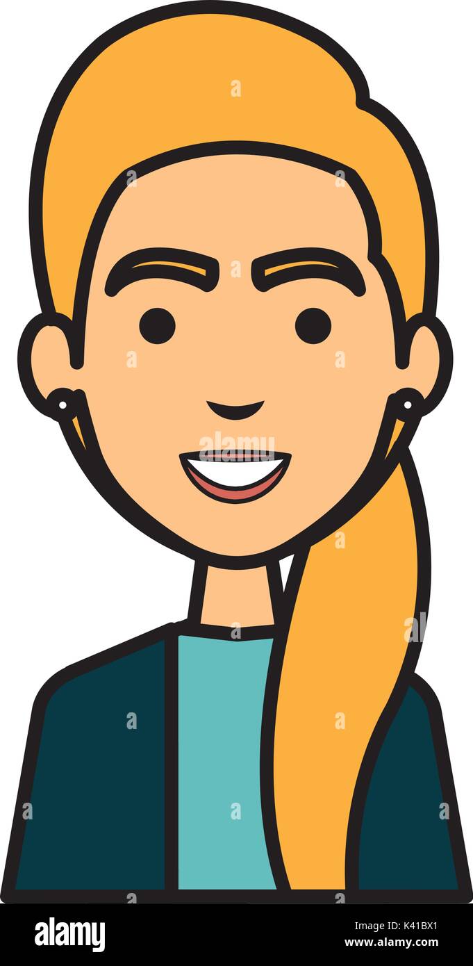 beautiful woman avatar character Stock Vector Image & Art - Alamy