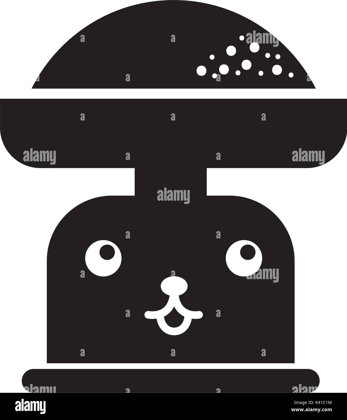 cartoon weight scale flour character kawaii Stock Vector Image & Art ...