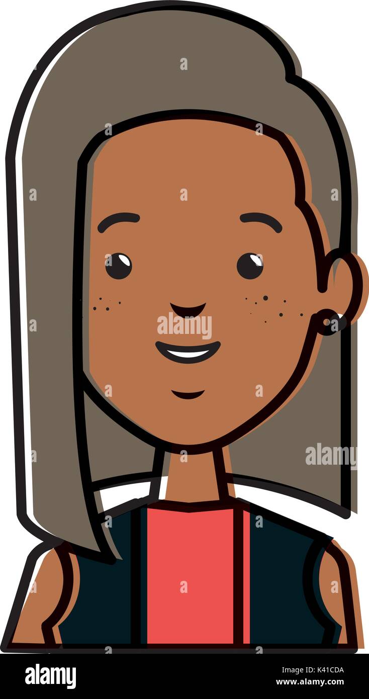 beautiful woman avatar character Stock Vector Image & Art - Alamy