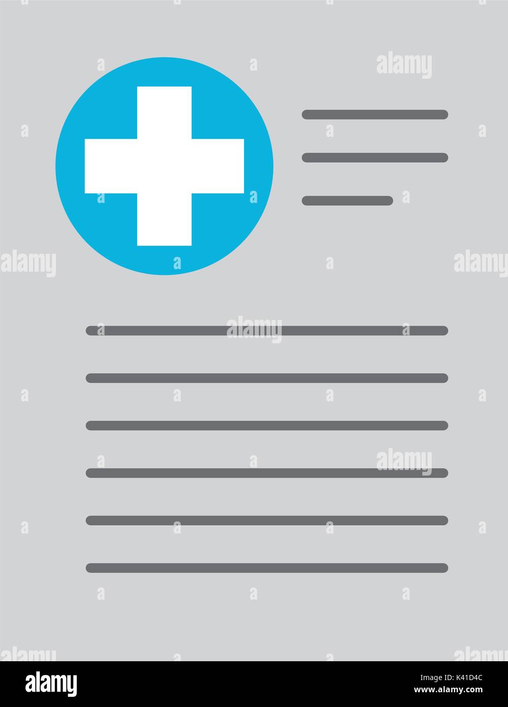 patient file icon medical report analysis diagnosis symbol Stock Vector ...