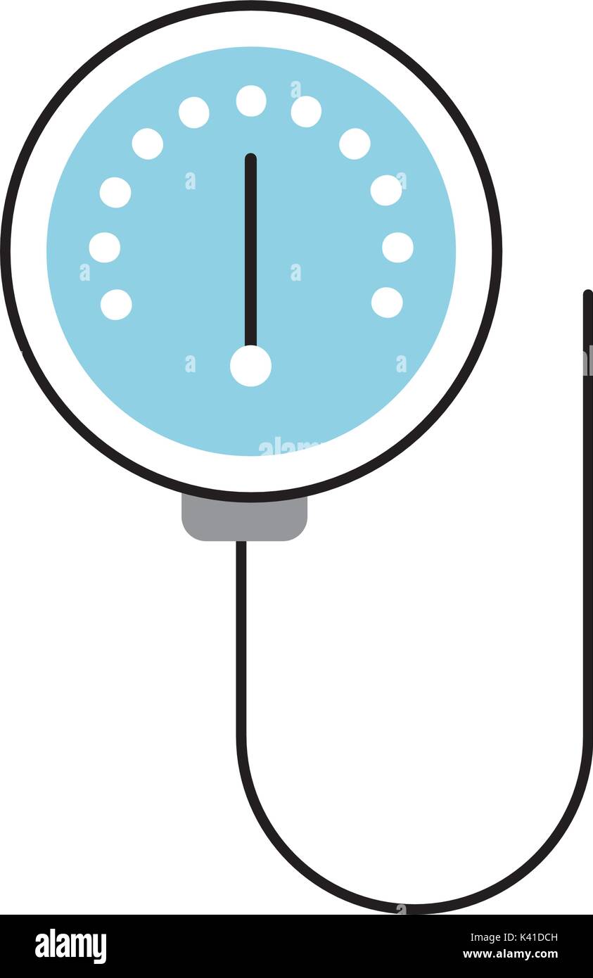 scale of meter device manometer pressure gauge Stock Vector Image & Art ...