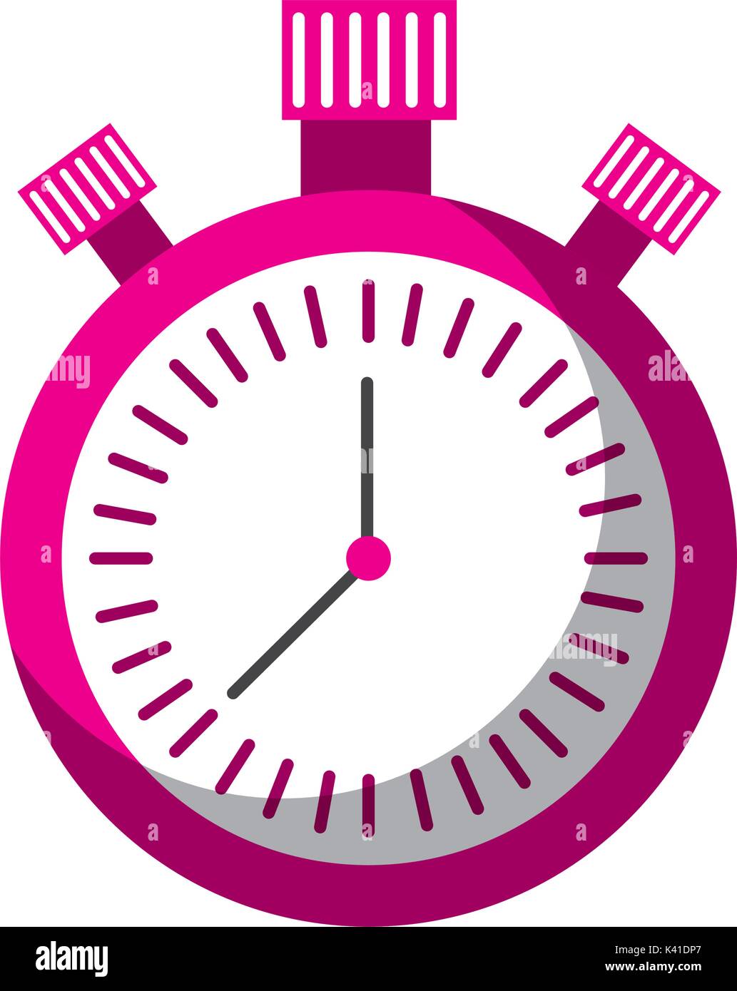 chronometer countdown speed timer object icon Stock Vector Image & Art - Alamy