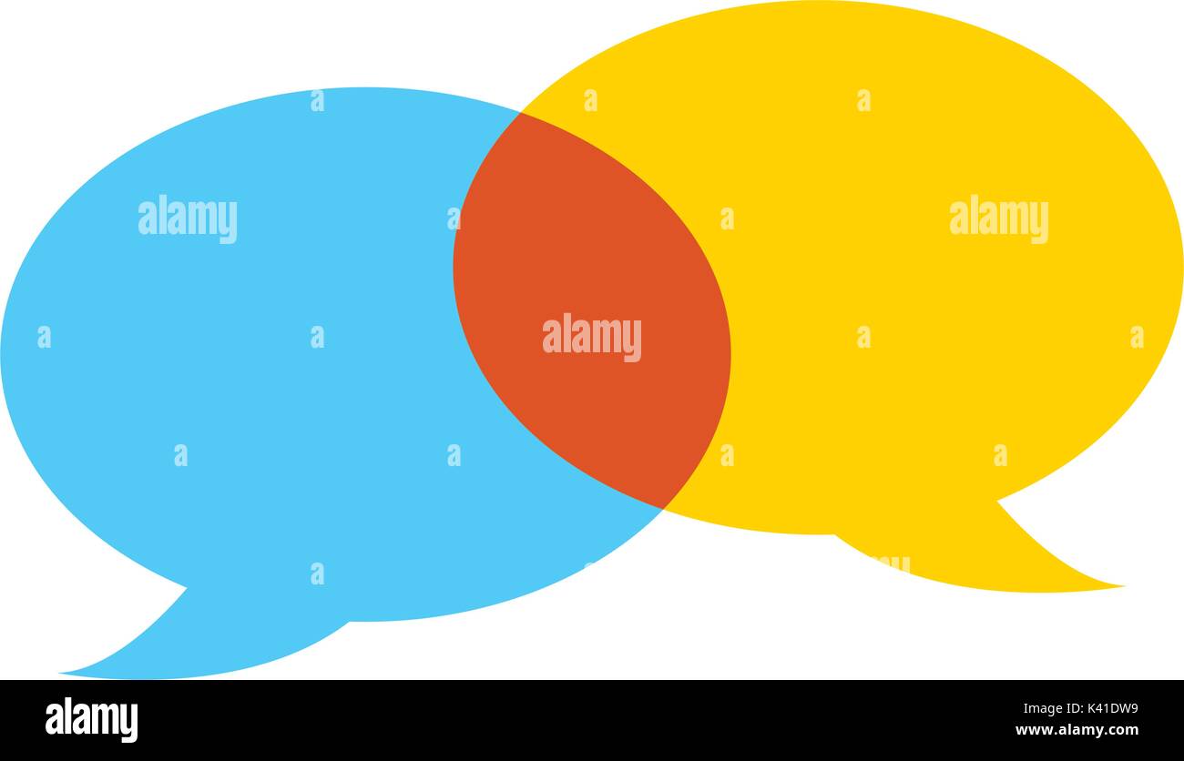 speech bubbles chat comment message talk Stock Vector Image & Art - Alamy