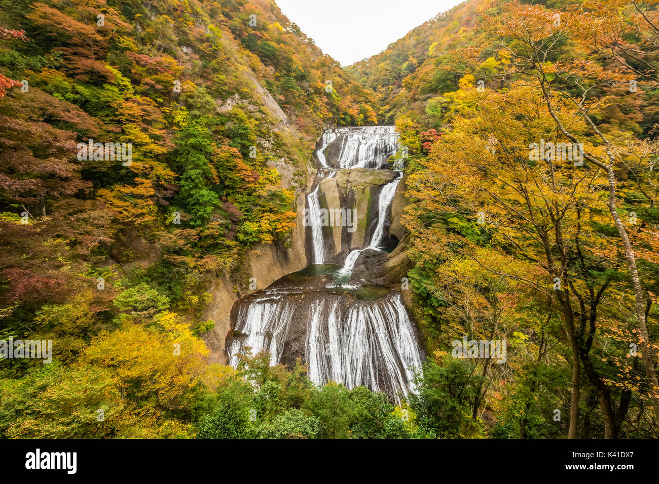 Fukuroda Waterfalls in autumn, Japan Stock Photo - Alamy
