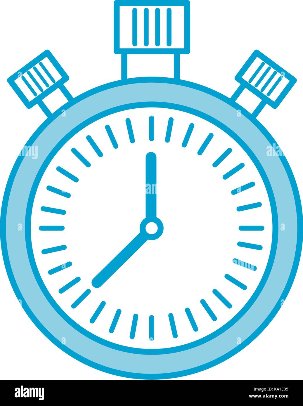 chronometer countdown speed timer object icon Stock Vector Image & Art - Alamy