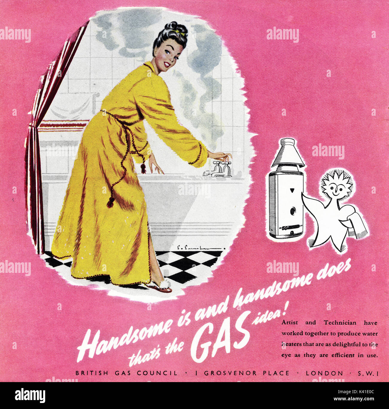 British gas advert hi-res stock photography and images - Alamy