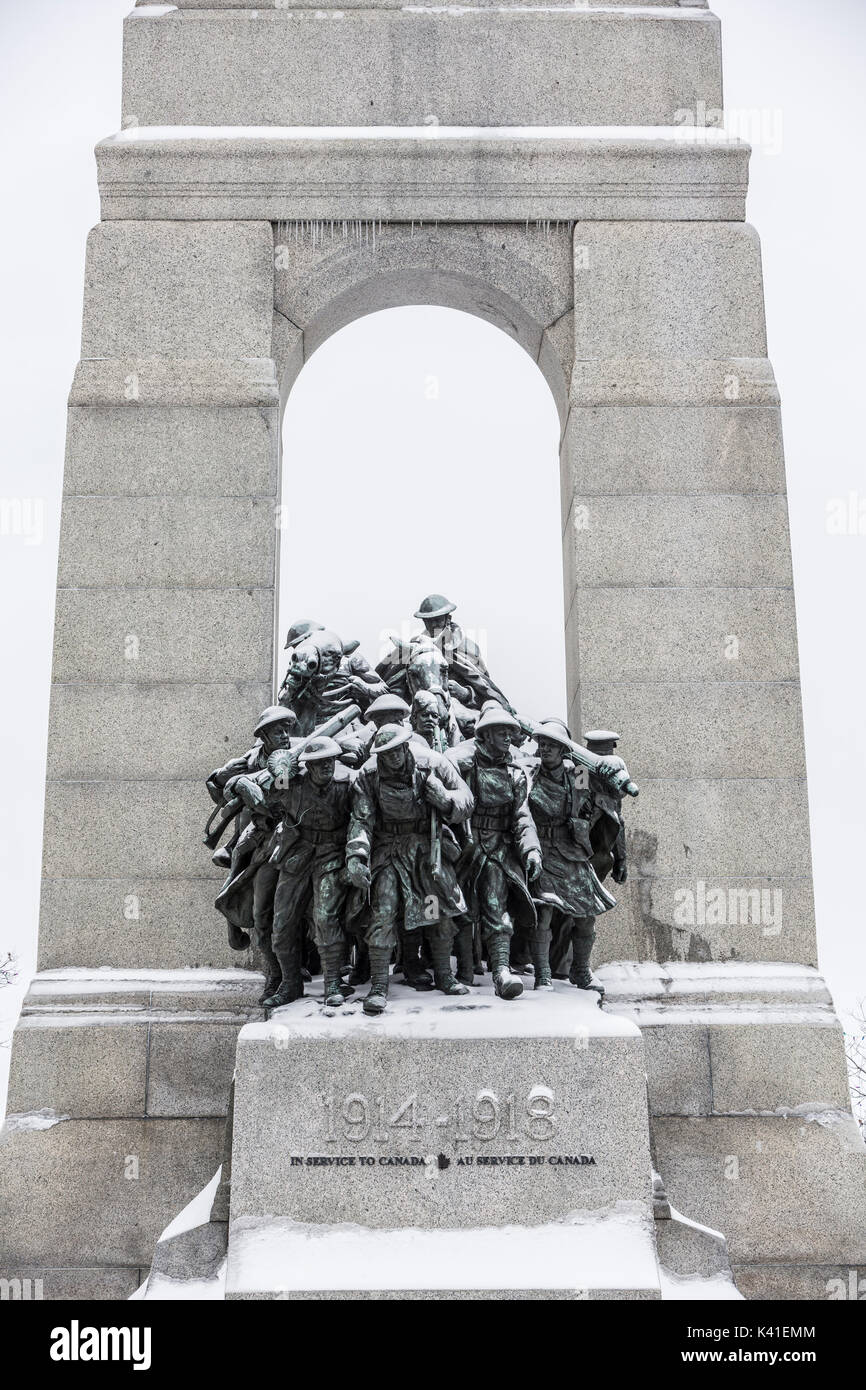National War Memorial Ottawa, Canada Stock Photo - Alamy