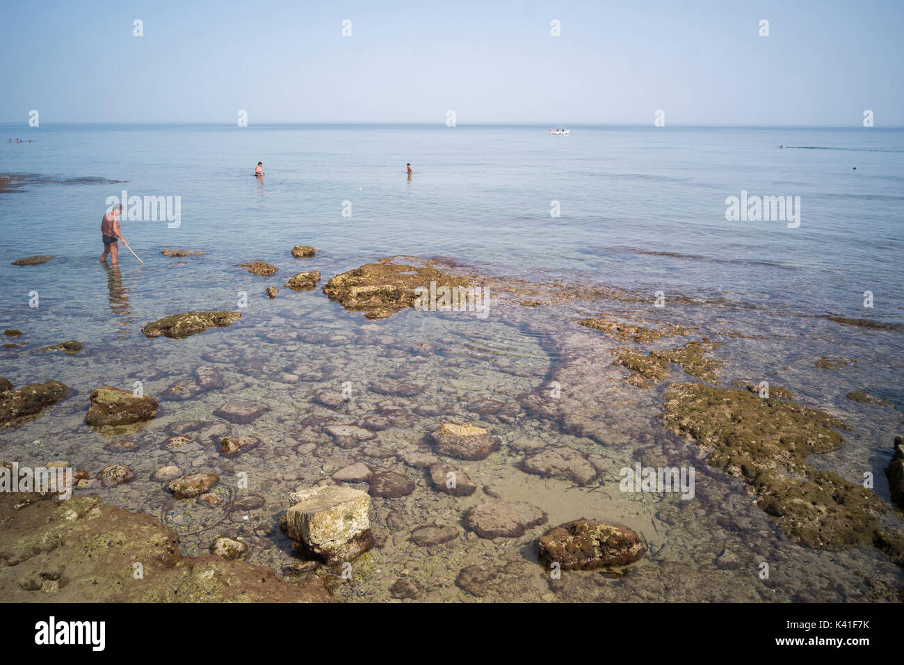 The cute town of Mola di Bari in Puglia region, Italy Stock Photo - Alamy