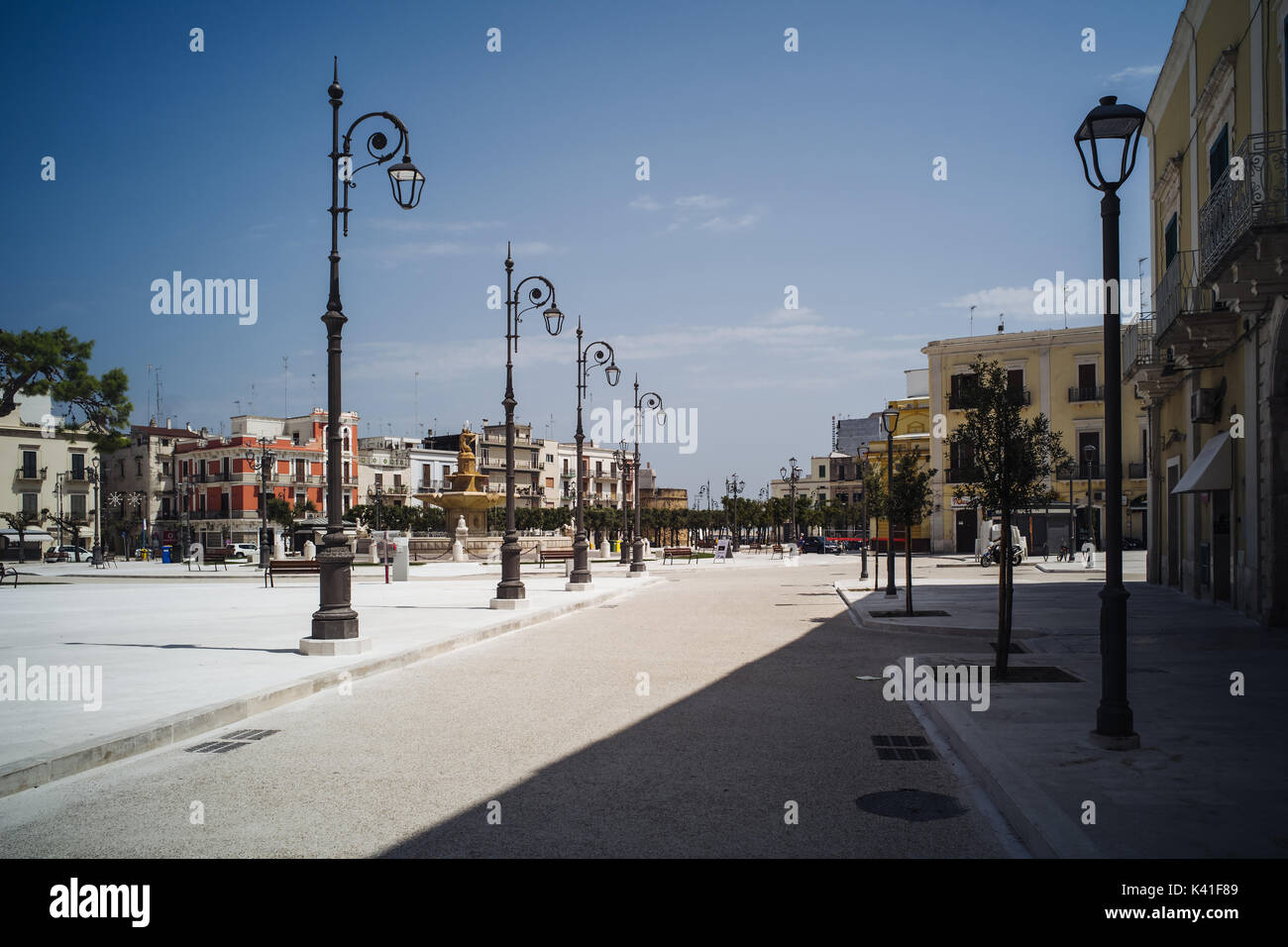 The cute town of Mola di Bari in Puglia region, Italy Stock Photo - Alamy