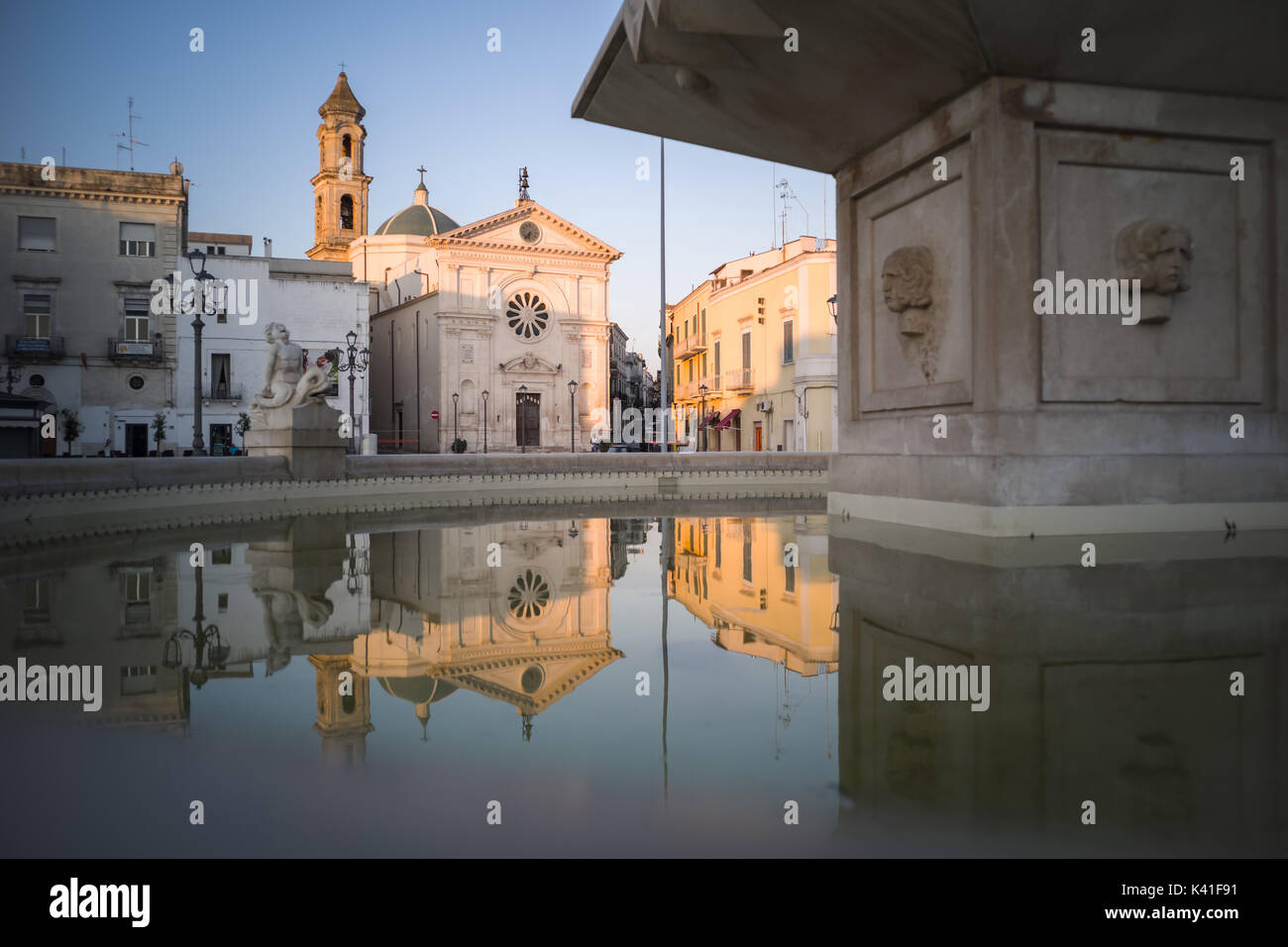 The cute town of Mola di Bari in Puglia region, Italy Stock Photo - Alamy