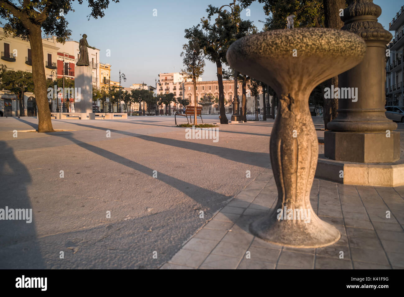 The cute town of Mola di Bari in Puglia region, Italy Stock Photo - Alamy