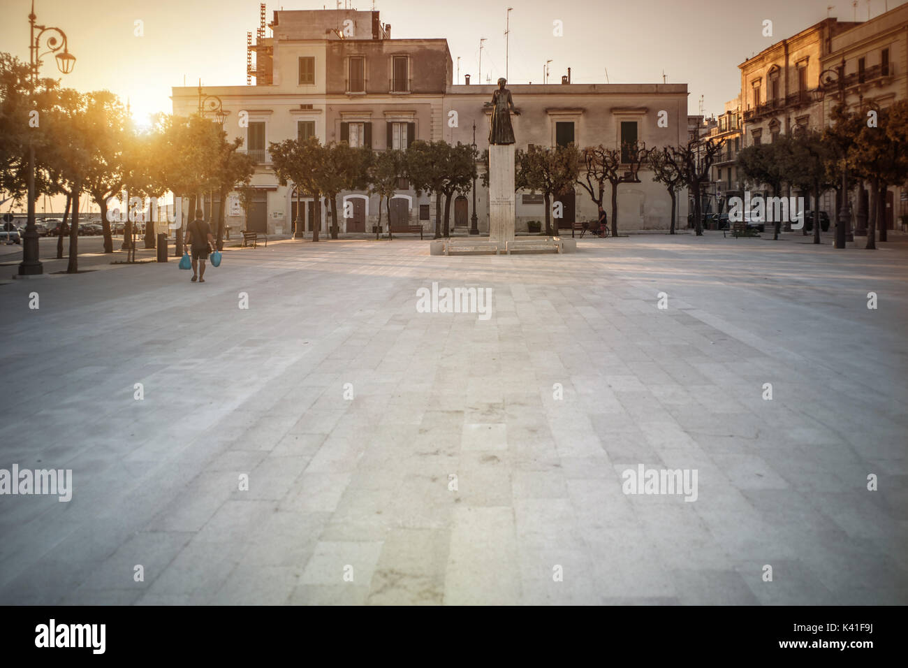The cute town of Mola di Bari in Puglia region, Italy Stock Photo - Alamy