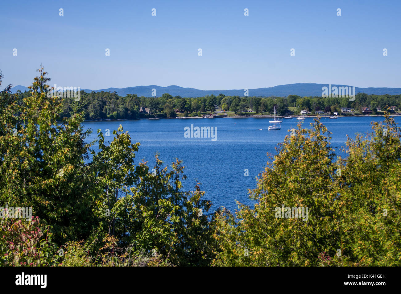Valcour island light hi-res stock photography and images - Alamy