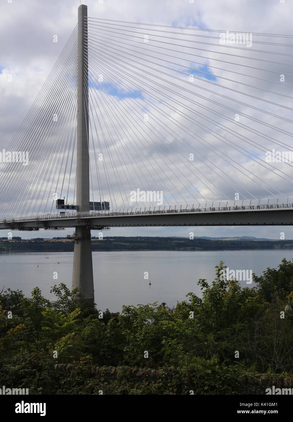 Queensferry Crossing bridge during Queensferry Crossing Experience ...