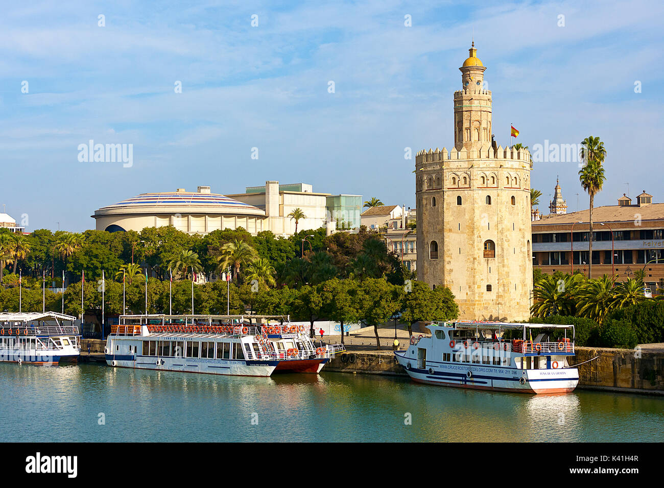 Torre Del Oro Stock Photo - Alamy