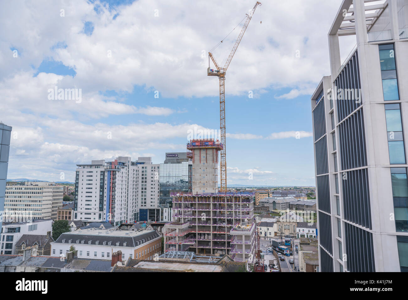 New Student accommodation under construction on Bridge Street in ...