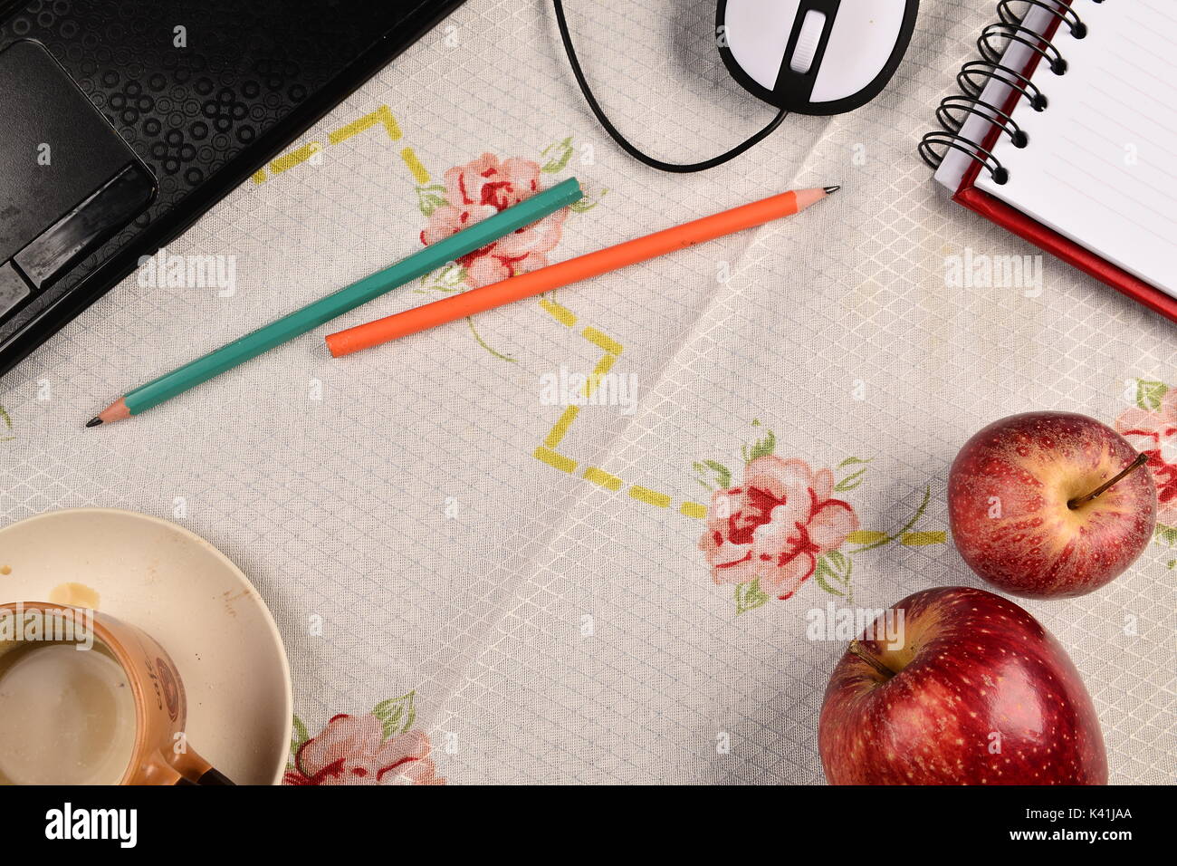 Work table concept Stock Photo - Alamy