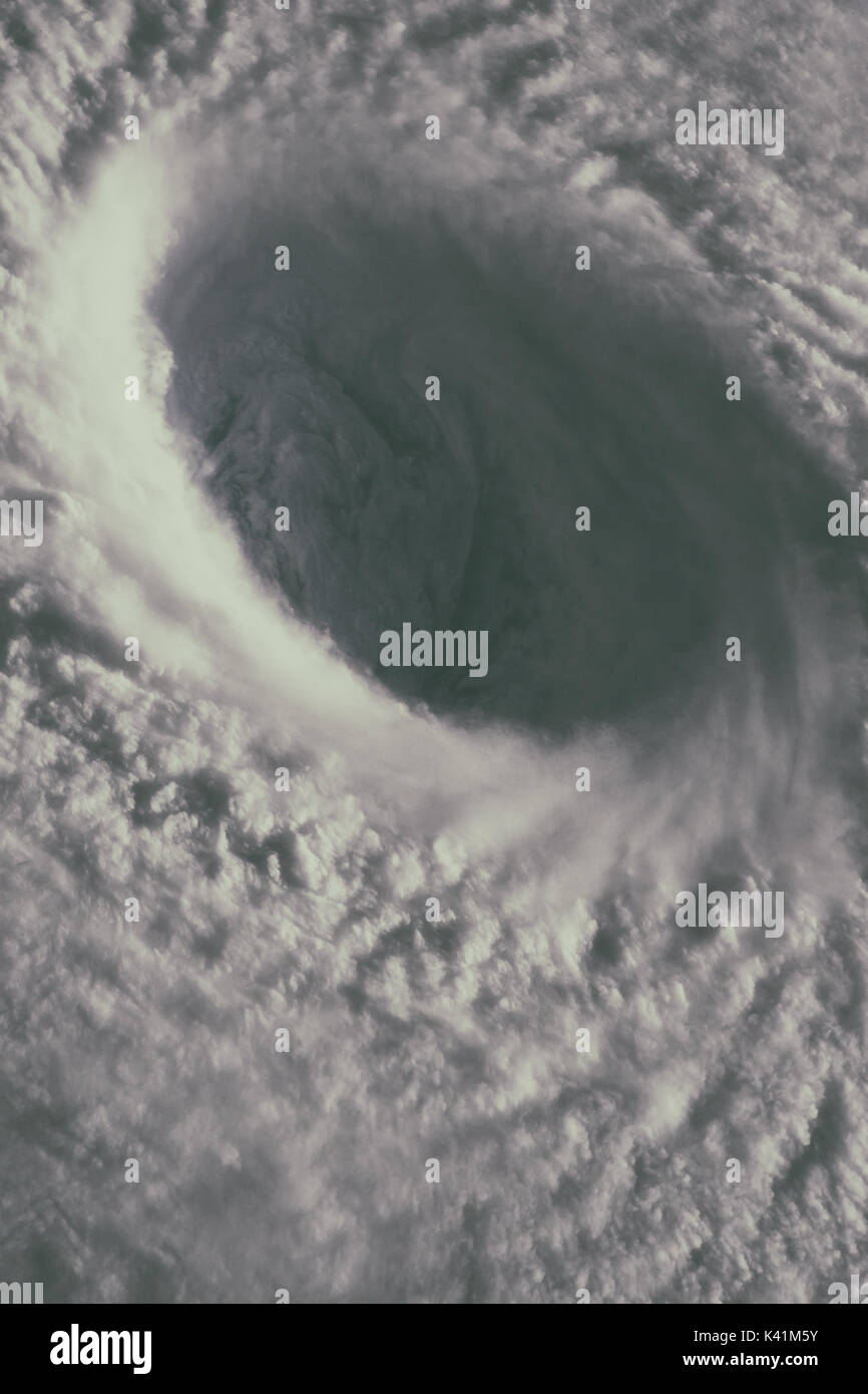 Typhoon, satellite view. Elements of this image furnished by NASA Stock ...