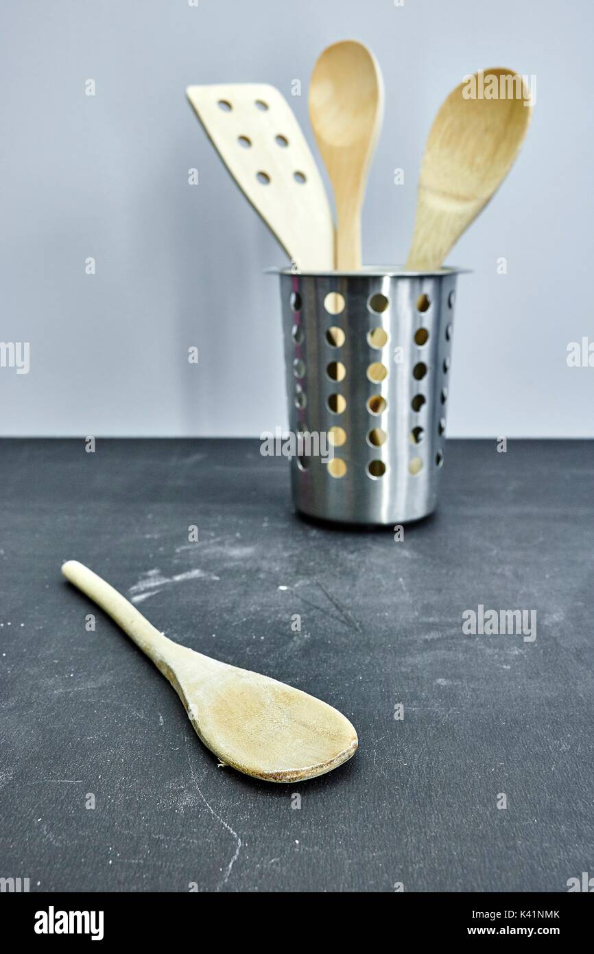 A studio photo of kitchen utensils Stock Photo - Alamy