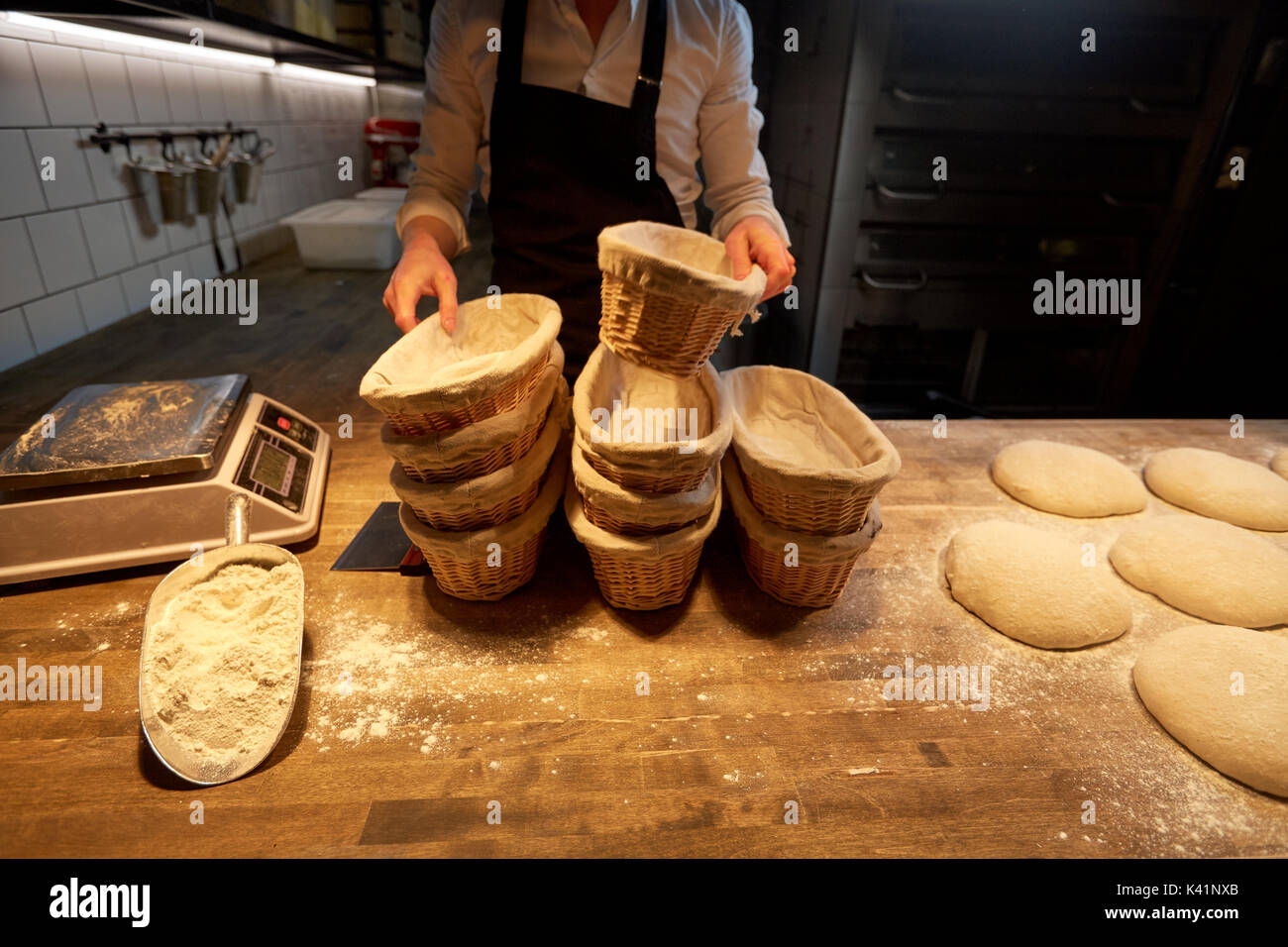 Dough rising hi-res stock photography and images - Alamy