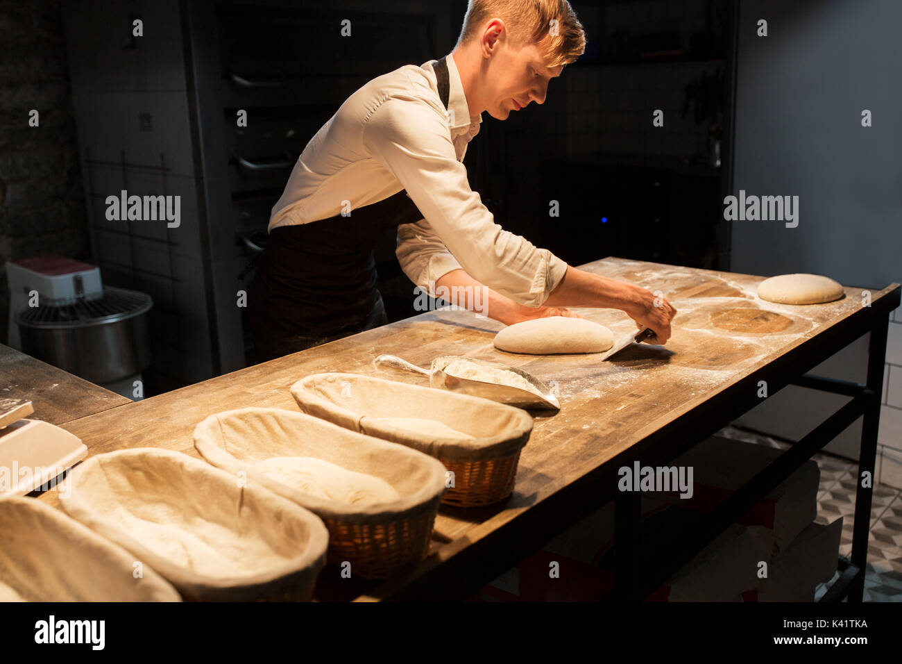 Professional pie making hi-res stock photography and images - Alamy