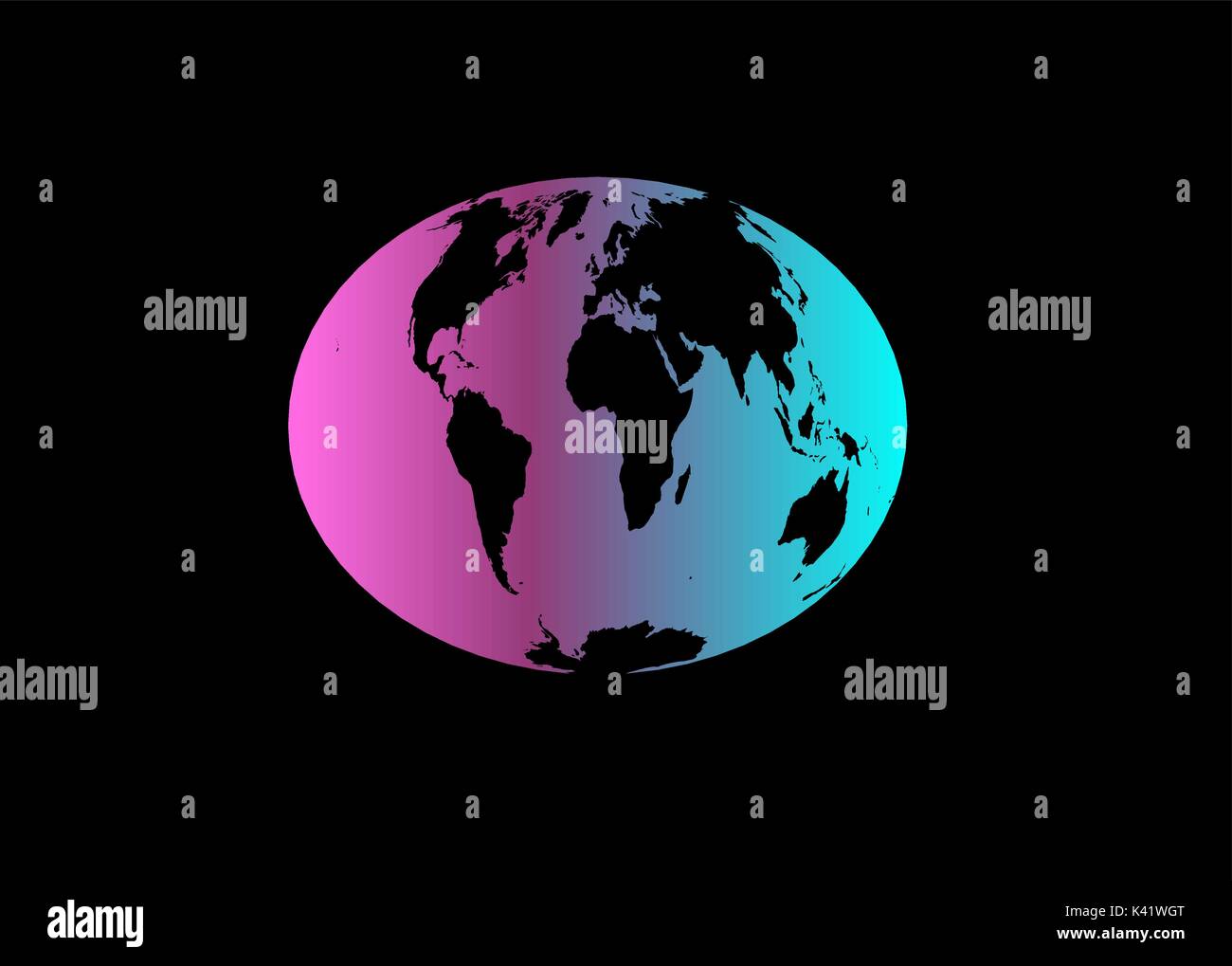 World map vector Stock Vector Image & Art - Alamy