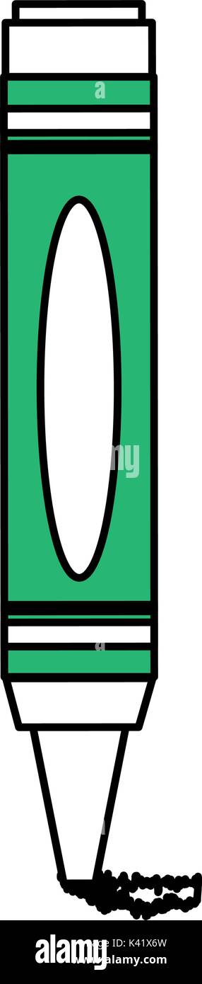 Isolated crayon design Stock Vector Image & Art - Alamy