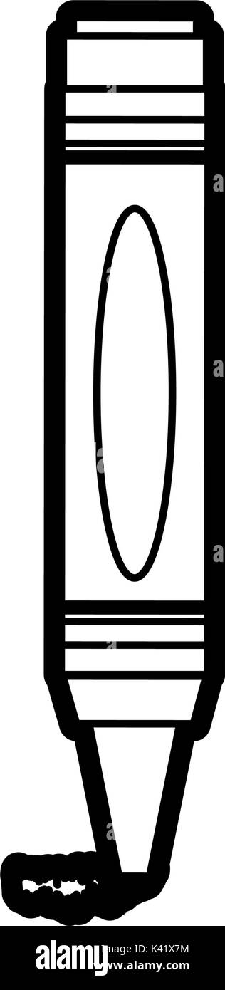 Isolated crayon design Stock Vector Image & Art - Alamy