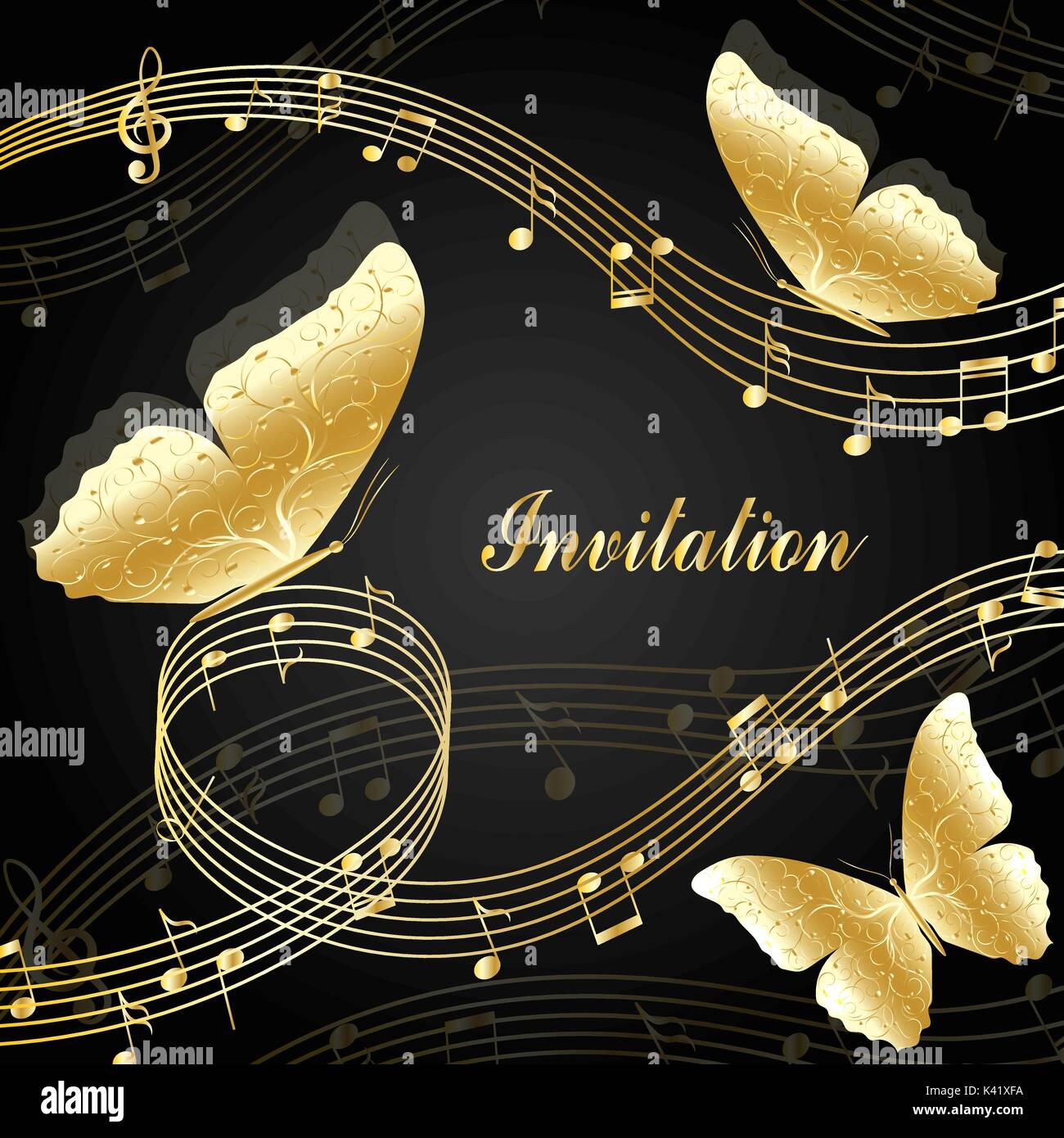Musical design elements Stock Vector Image & Art - Alamy