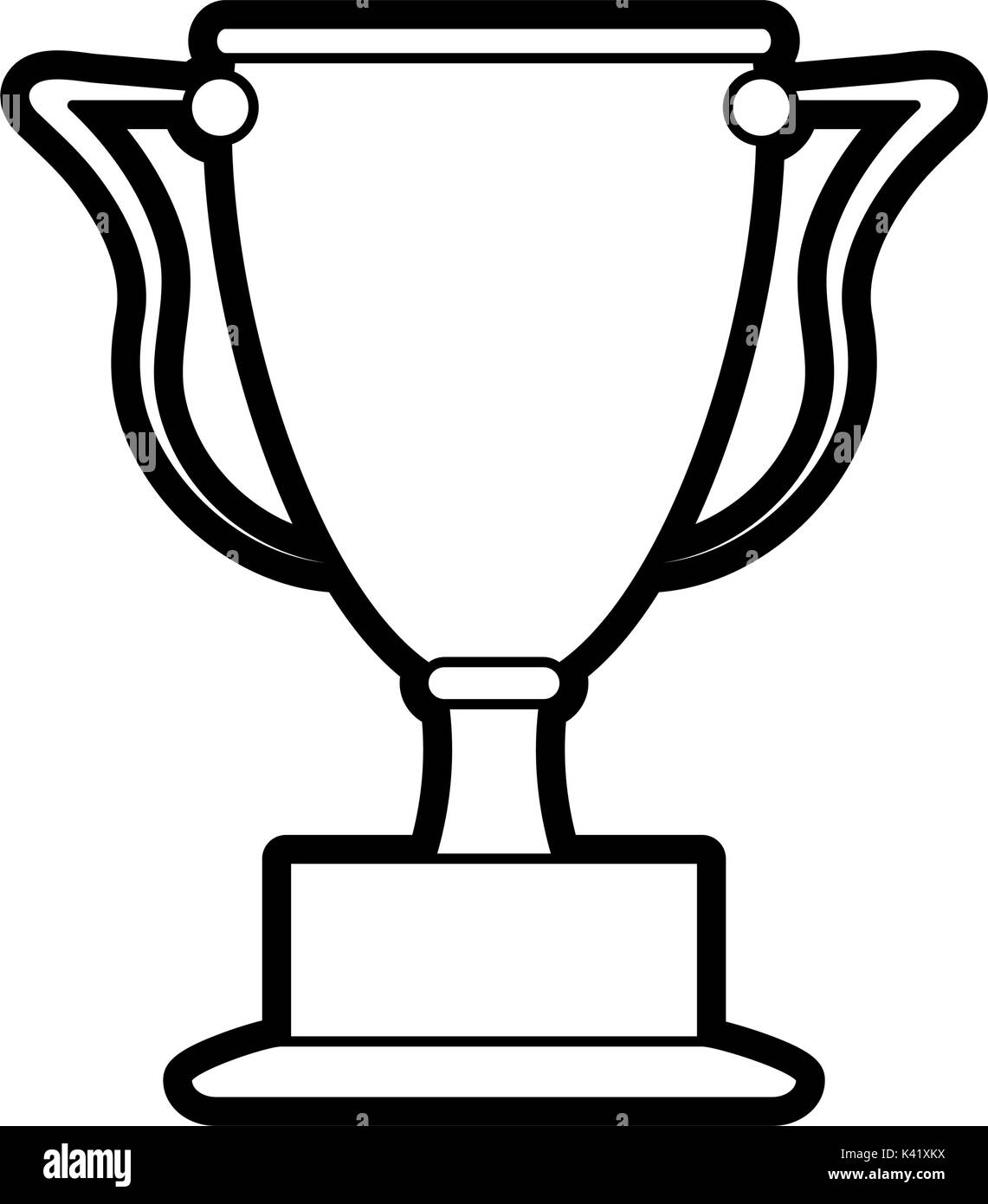 Isolated trophy design Stock Vector Image & Art - Alamy