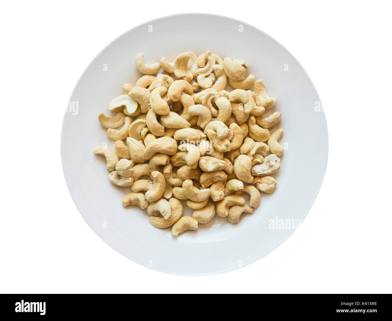 Nuts plate Cut Out Stock Images & Pictures - Alamy