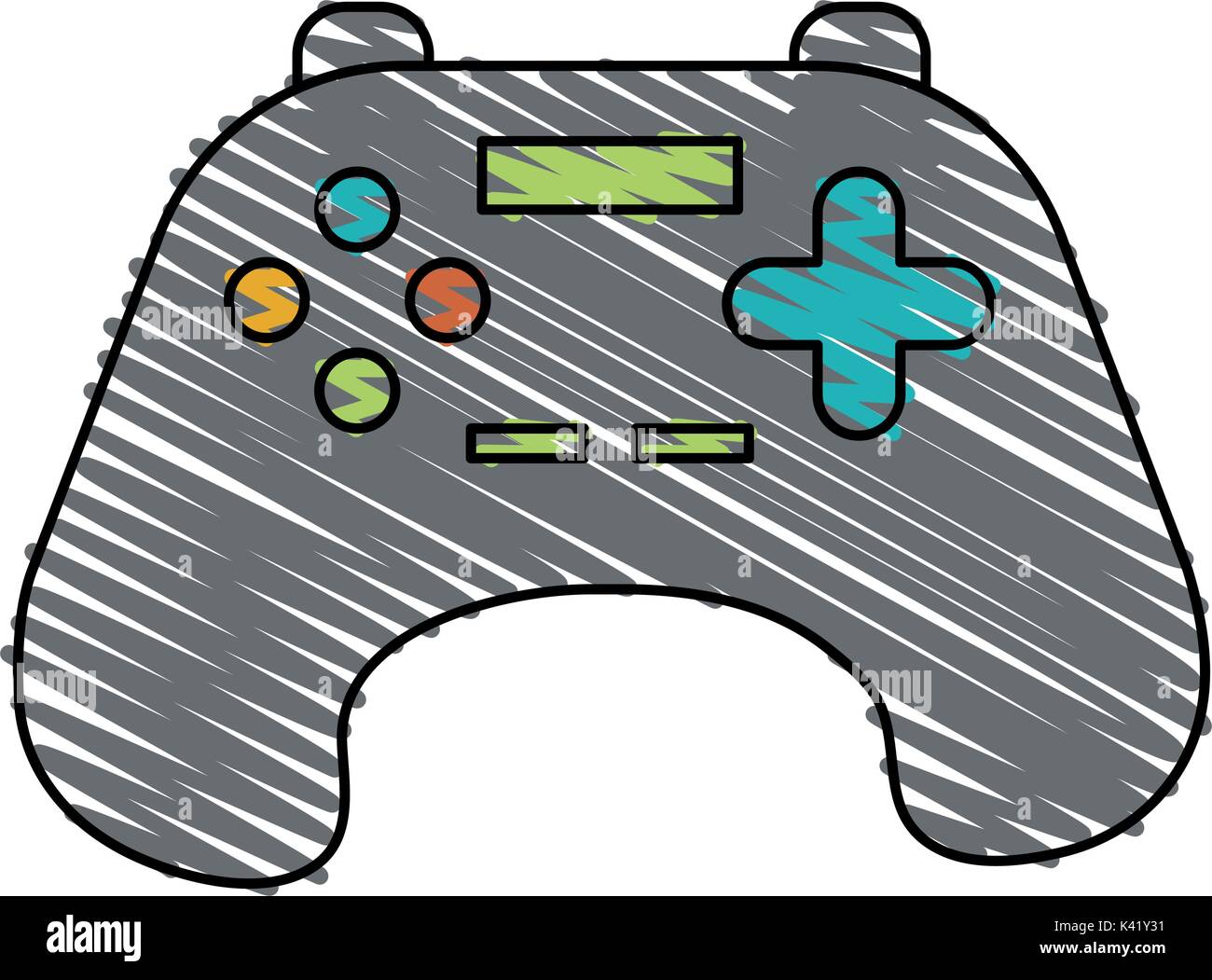 Isolated gamepad design Stock Vector Image & Art - Alamy