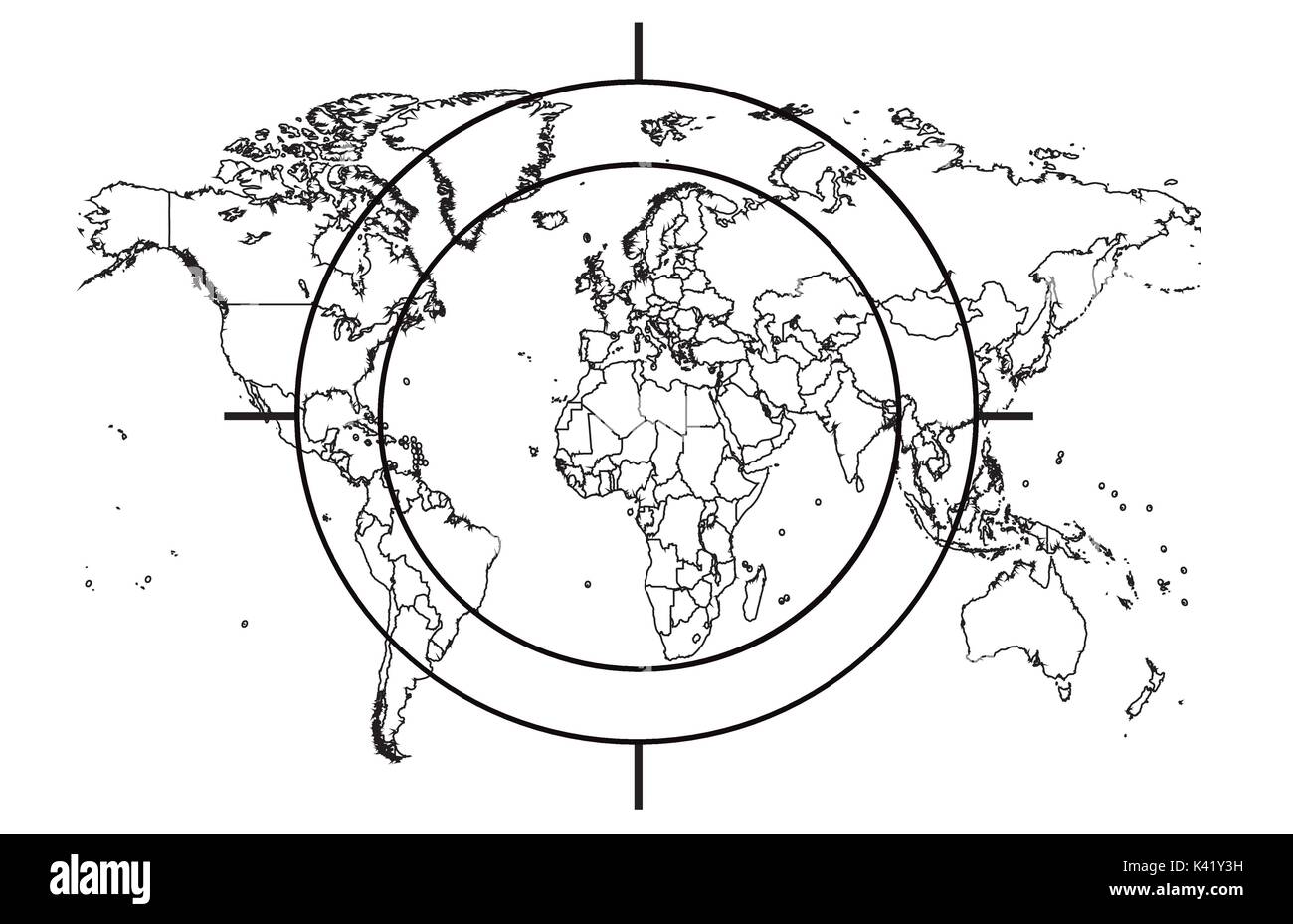 world map infographic Stock Vector Image & Art - Alamy