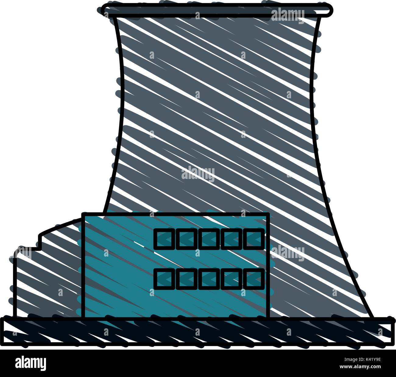 Isolated factory design Stock Vector Image & Art - Alamy