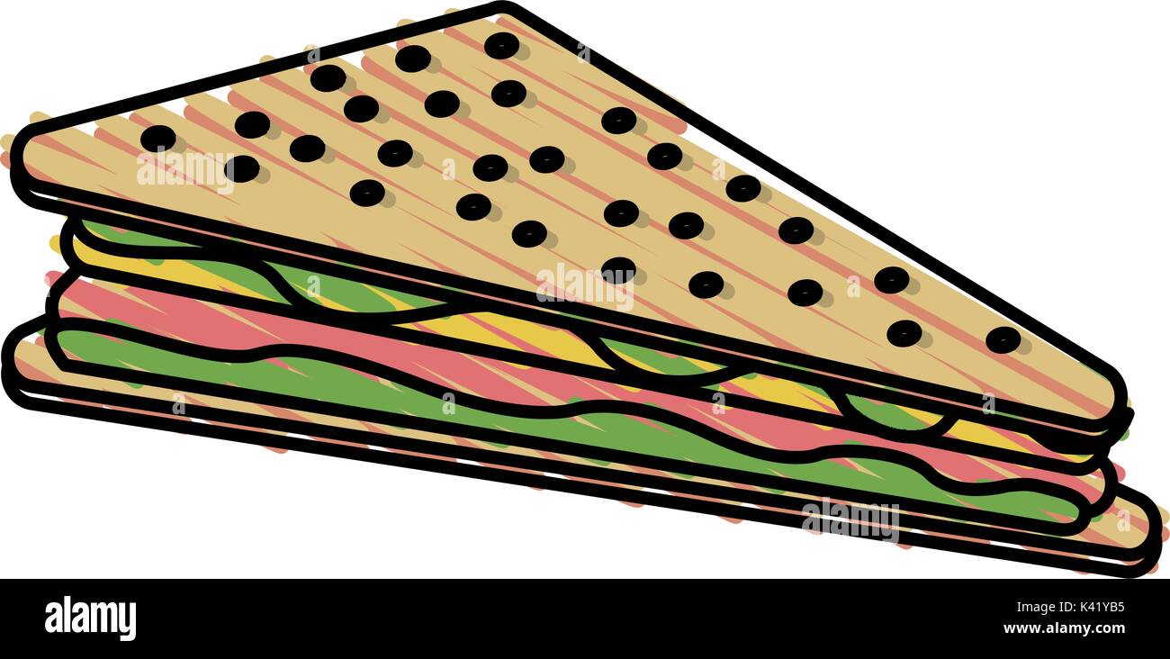 Isolated sandwich design Stock Vector Image & Art - Alamy