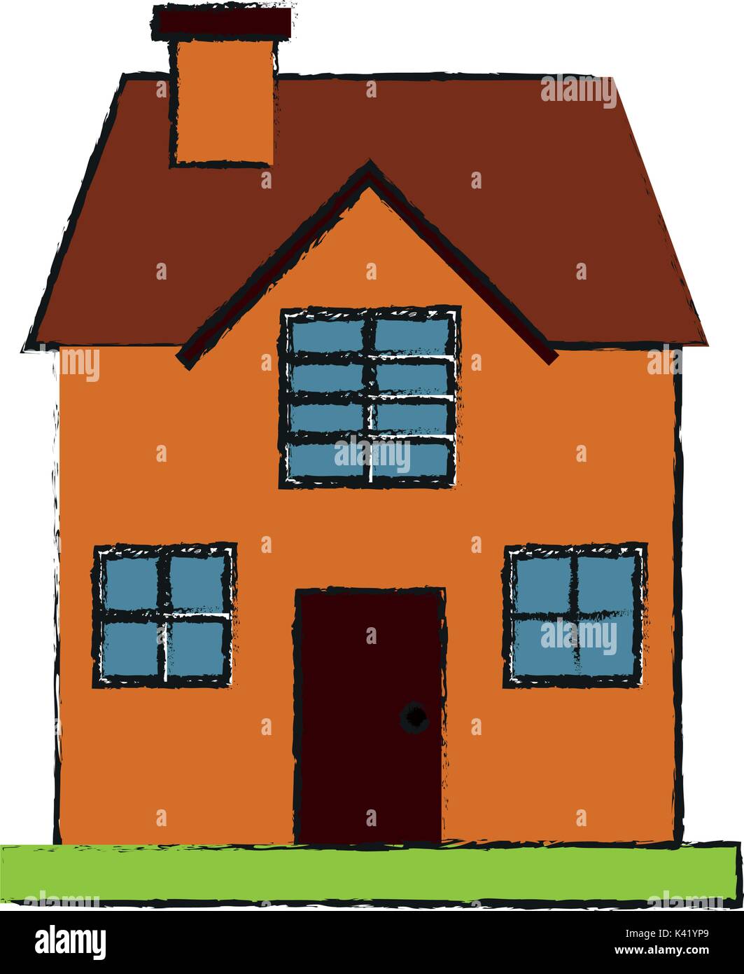 Isolated house design Stock Vector Image & Art - Alamy
