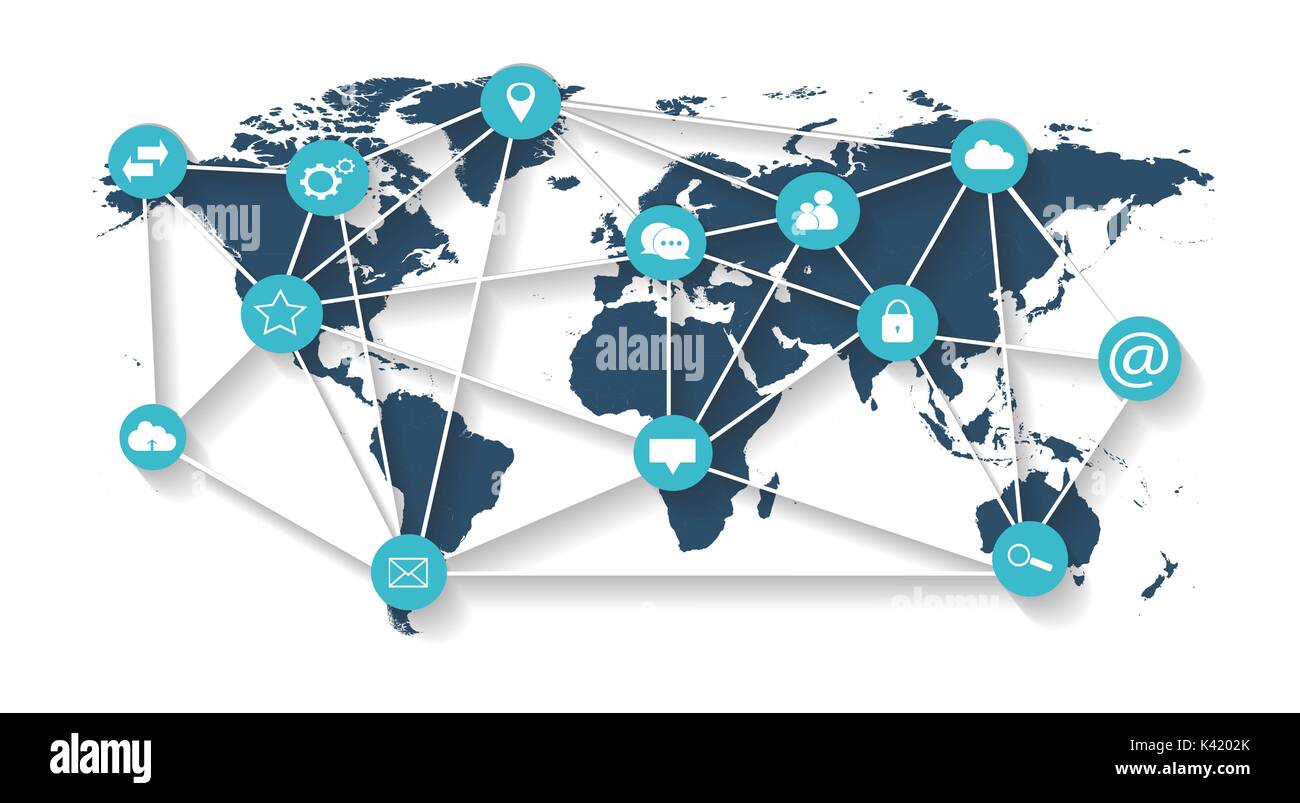 world map infographic Stock Vector Image & Art - Alamy