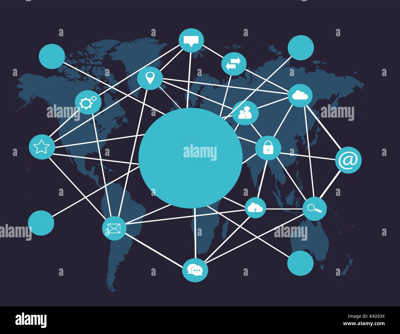 world map infographic Stock Vector Image & Art - Alamy