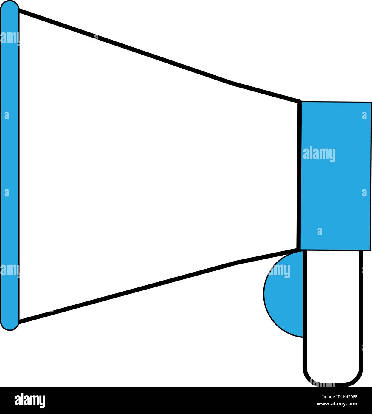 Isolated megaphone design Stock Vector Image & Art - Alamy