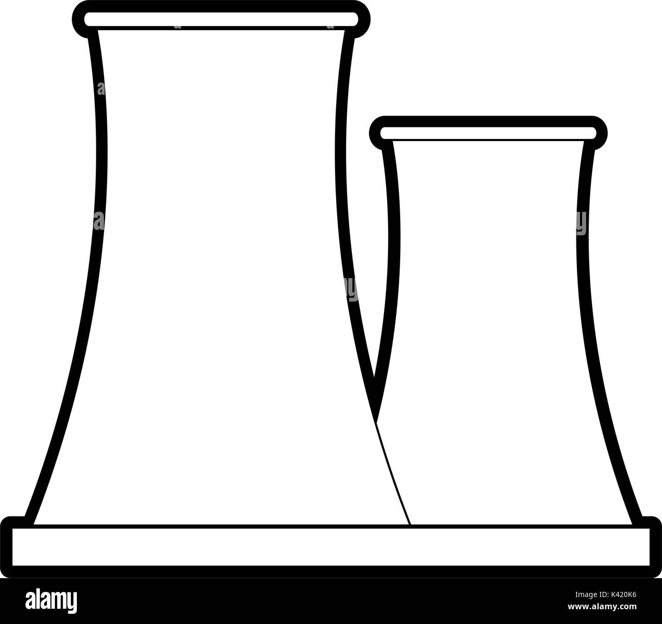 Isolated factory design Stock Vector Image & Art - Alamy