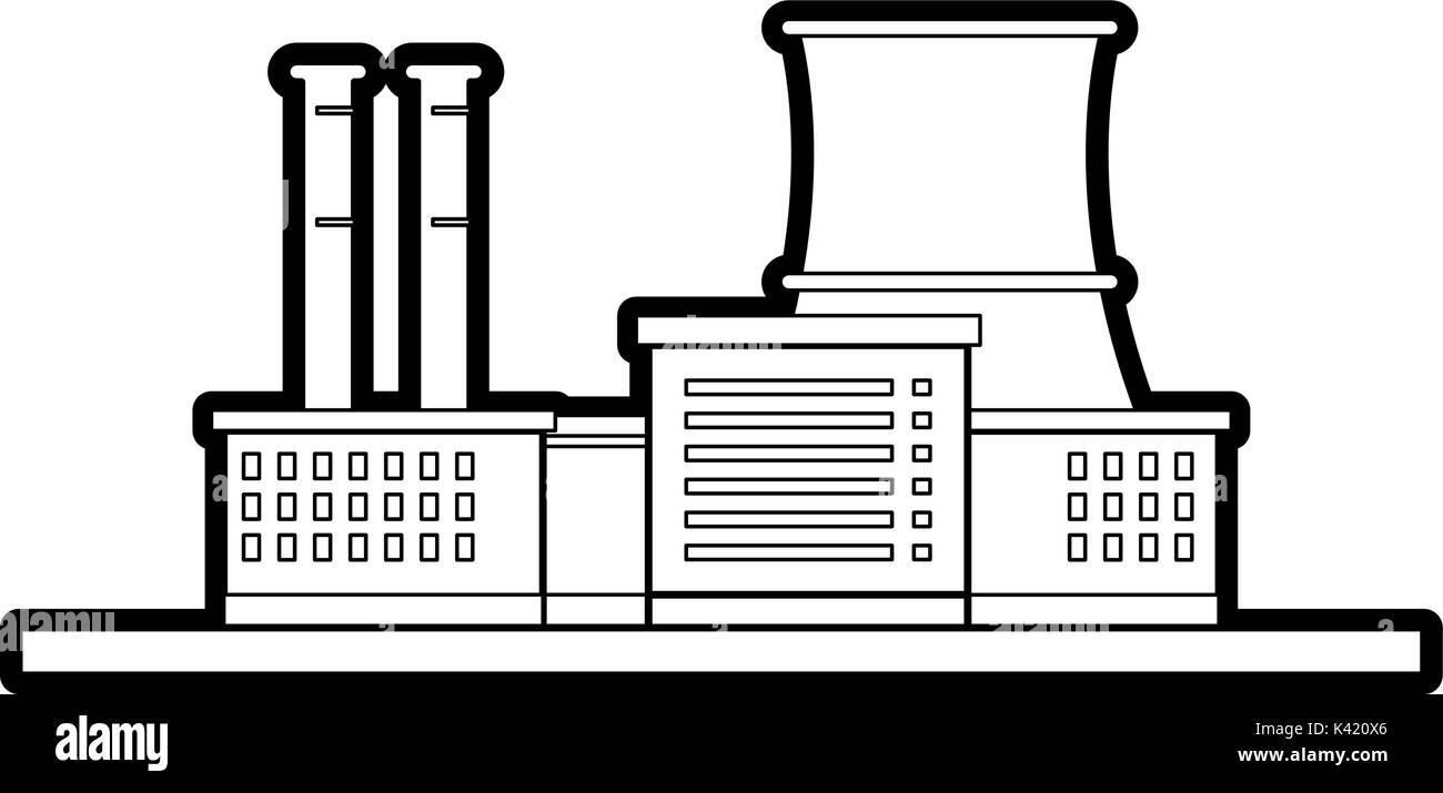 Isolated factory design Stock Vector Image & Art - Alamy