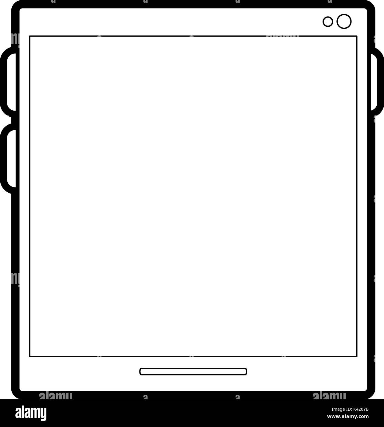 Isolated tablet design Stock Vector Image & Art - Alamy