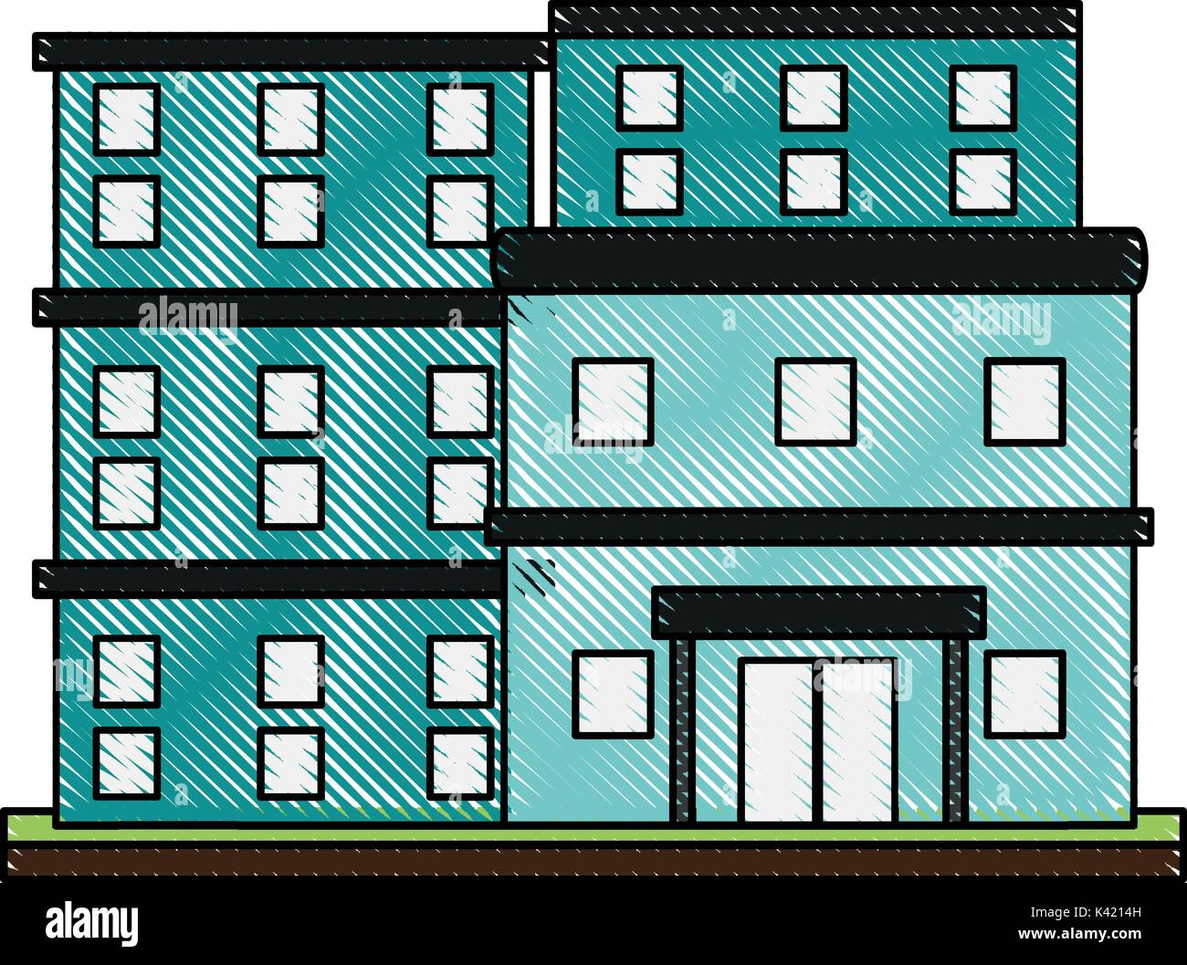 Isolated building design Stock Vector Image & Art - Alamy