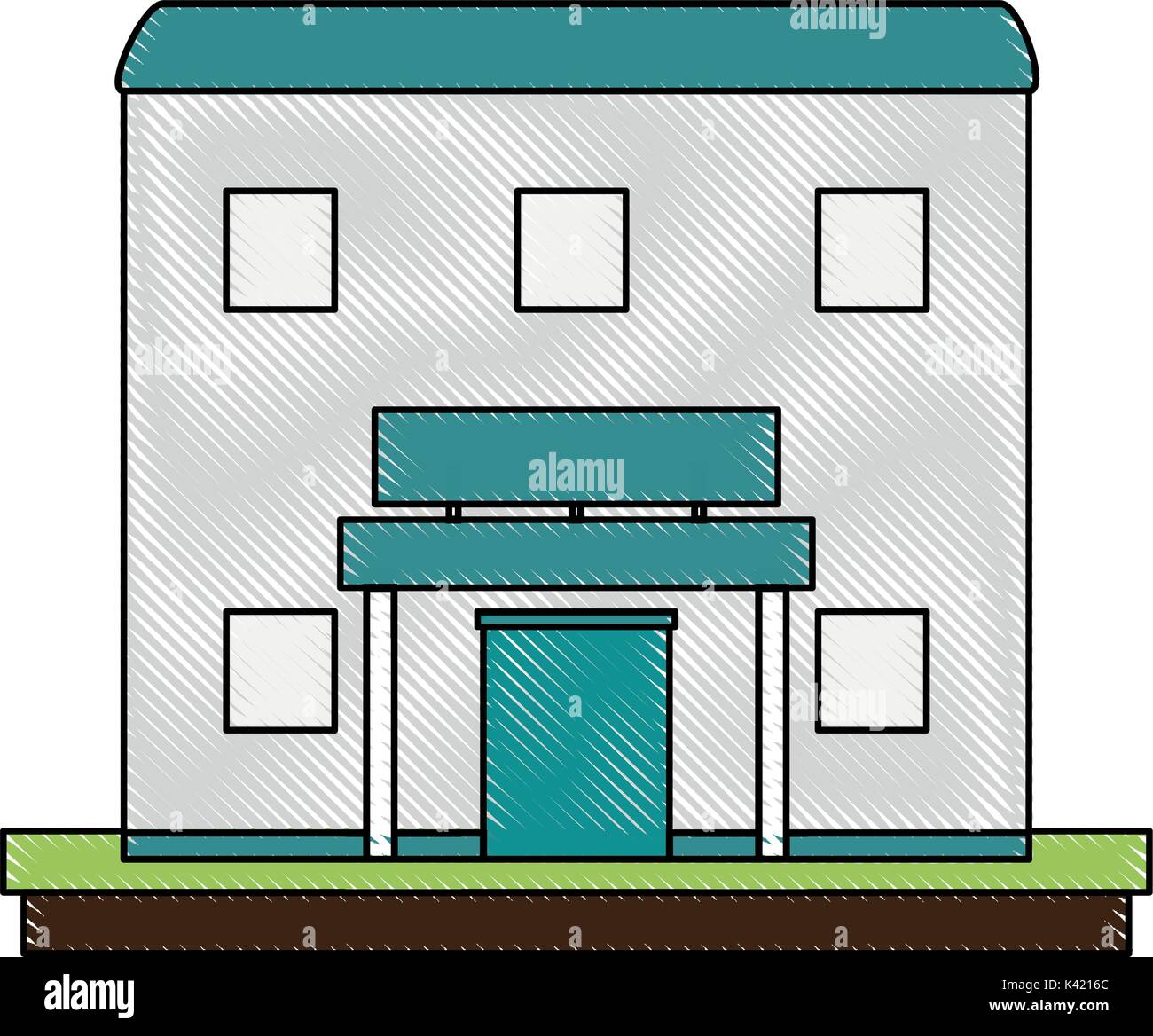 Isolated building design Stock Vector Image & Art - Alamy