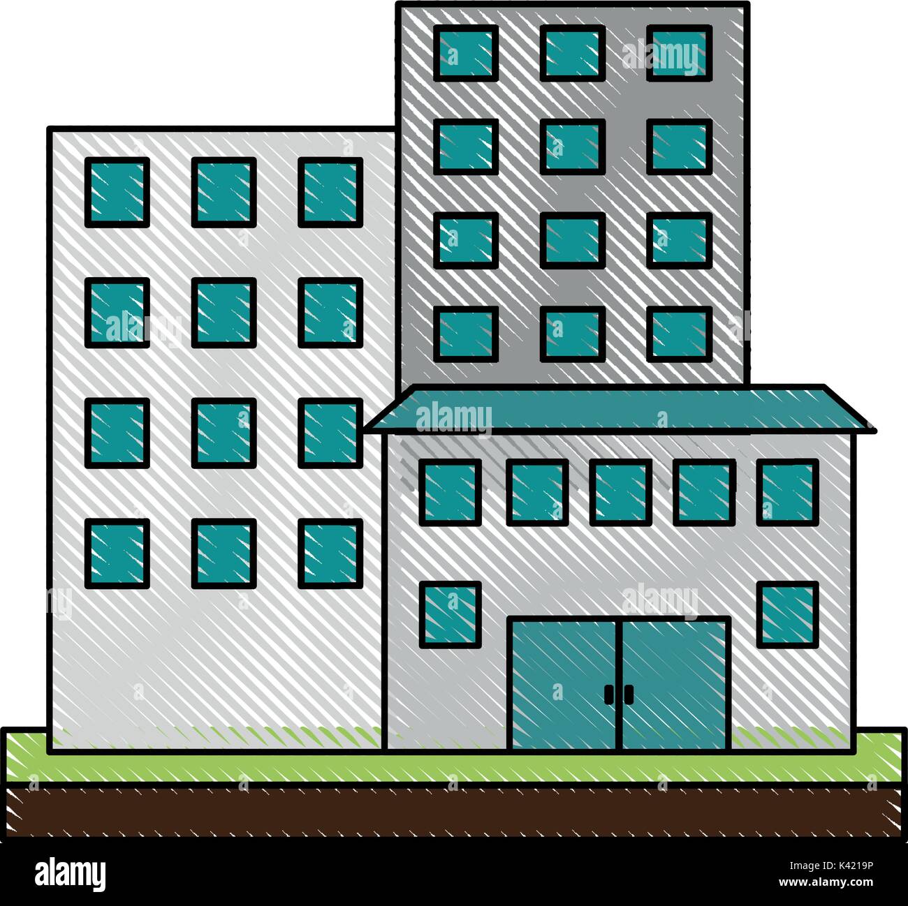 Isolated building design Stock Vector Image & Art - Alamy