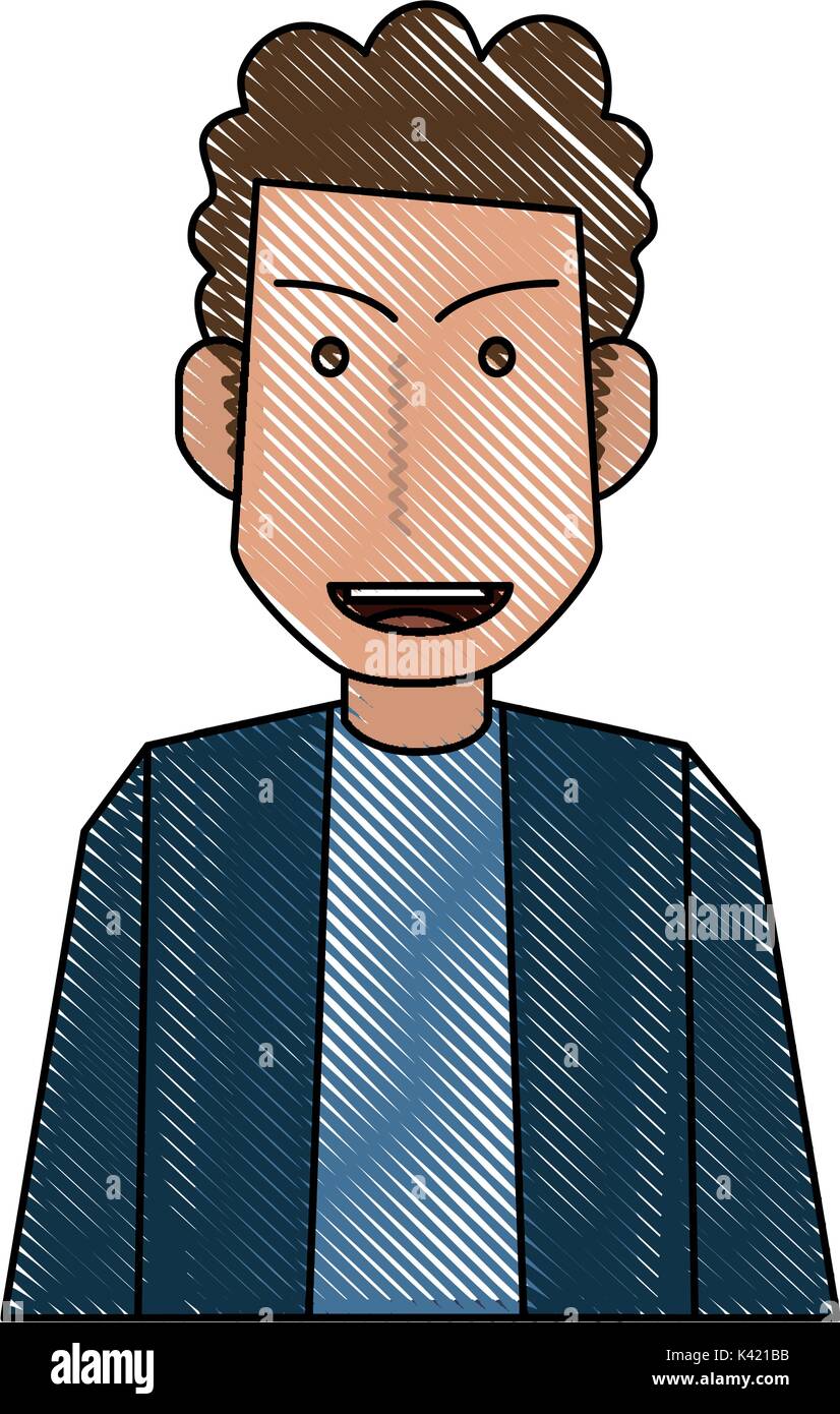 Isolated man cartoon design Stock Vector Image & Art - Alamy