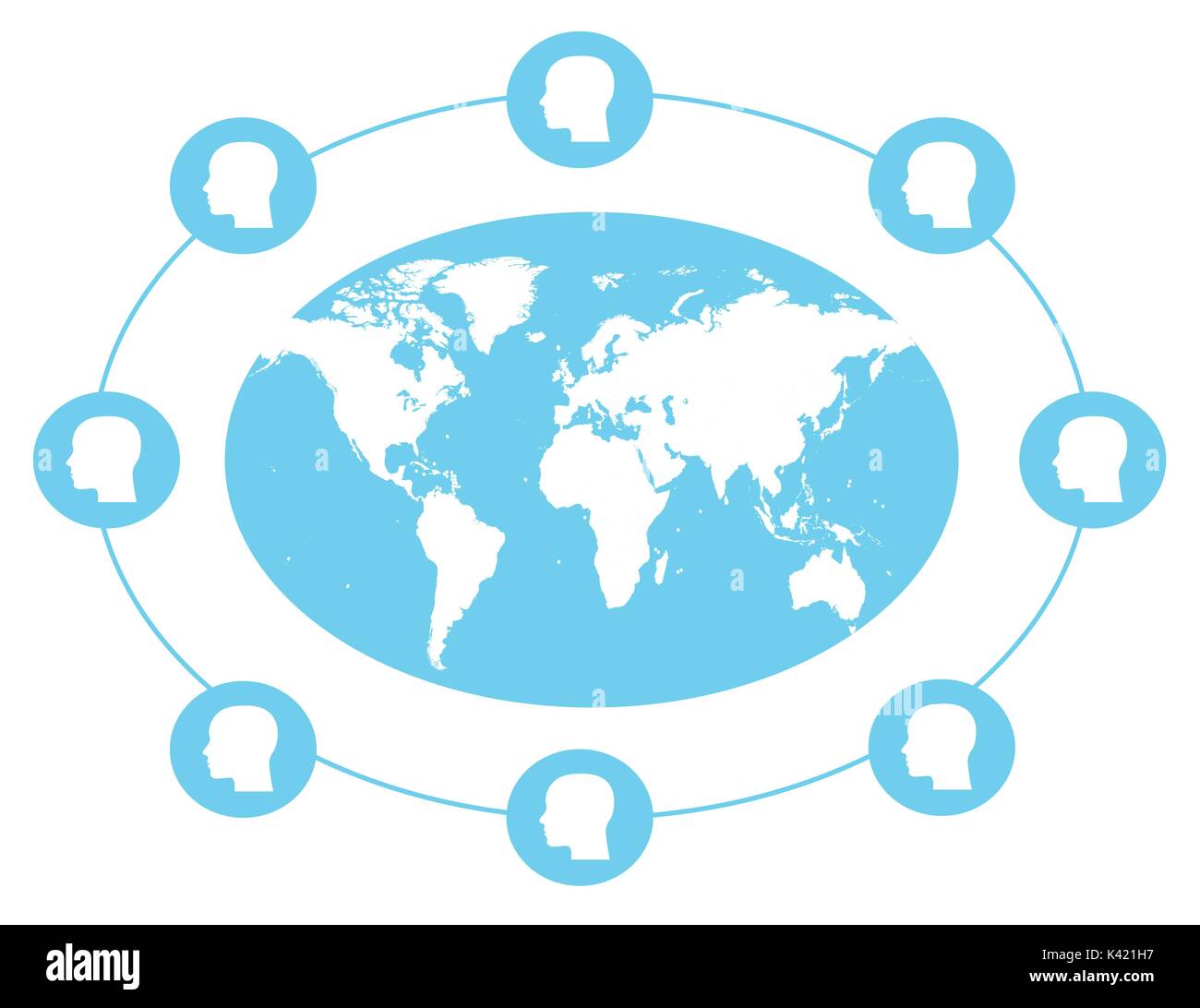 World map vector Stock Vector Image & Art - Alamy