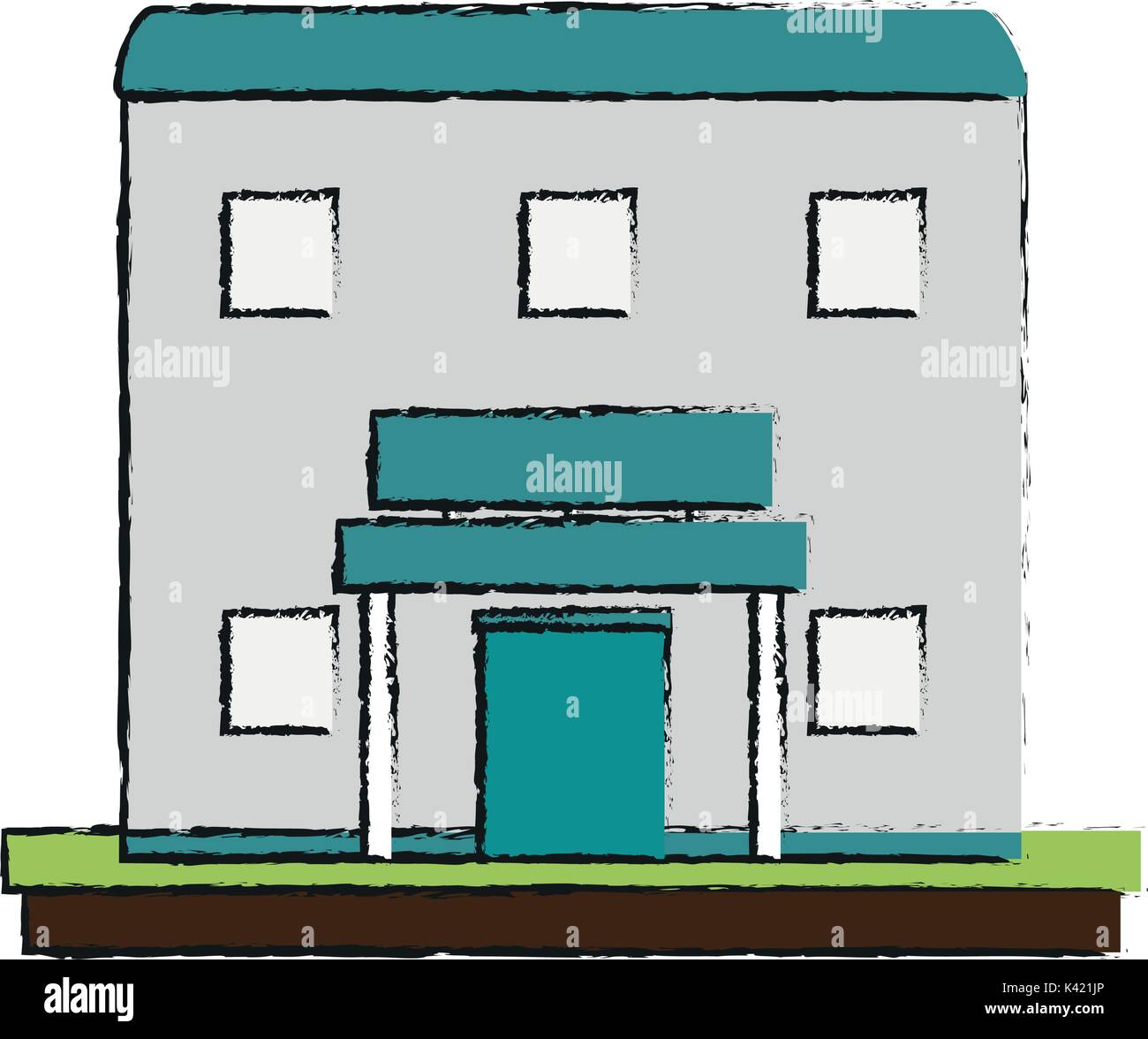 Isolated building design Stock Vector Image & Art - Alamy