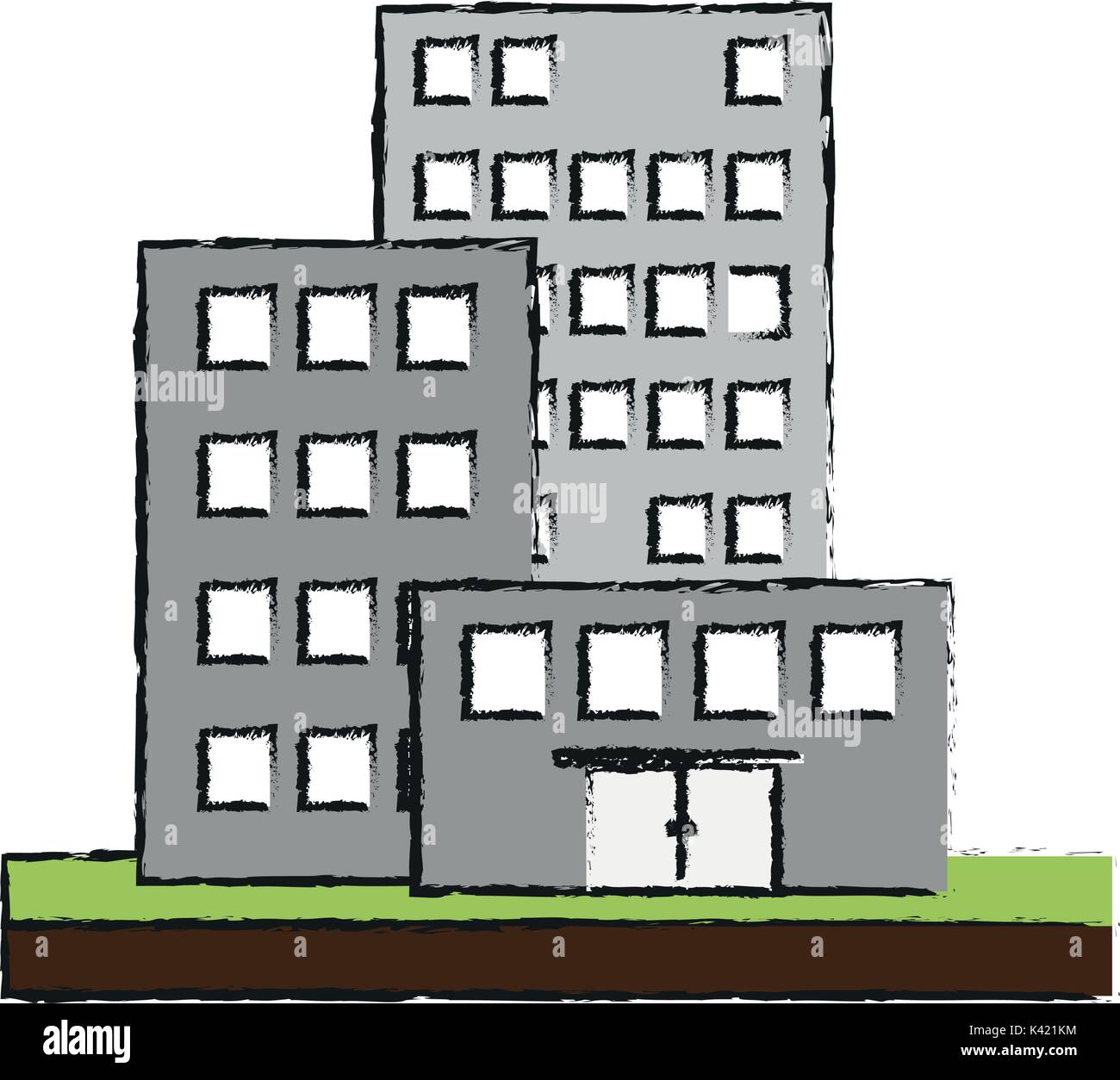 Isolated building design Stock Vector Image & Art - Alamy