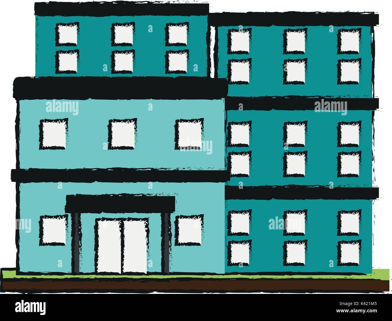 Isolated building design Stock Vector Image & Art - Alamy